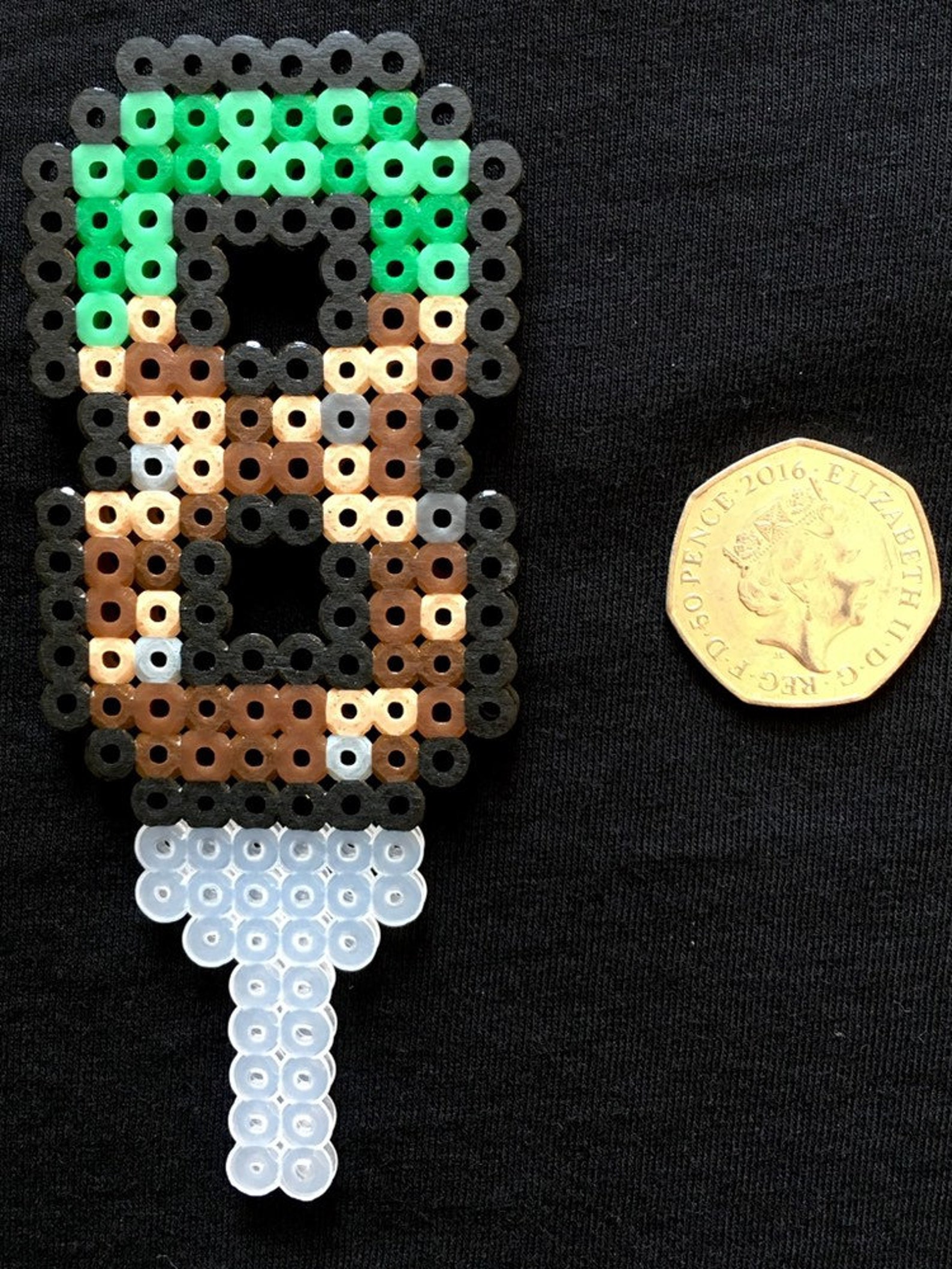 Handmade Minecraft Themed Numbered Cake Toppers 5,6,7,8,9,10,11,12 ...