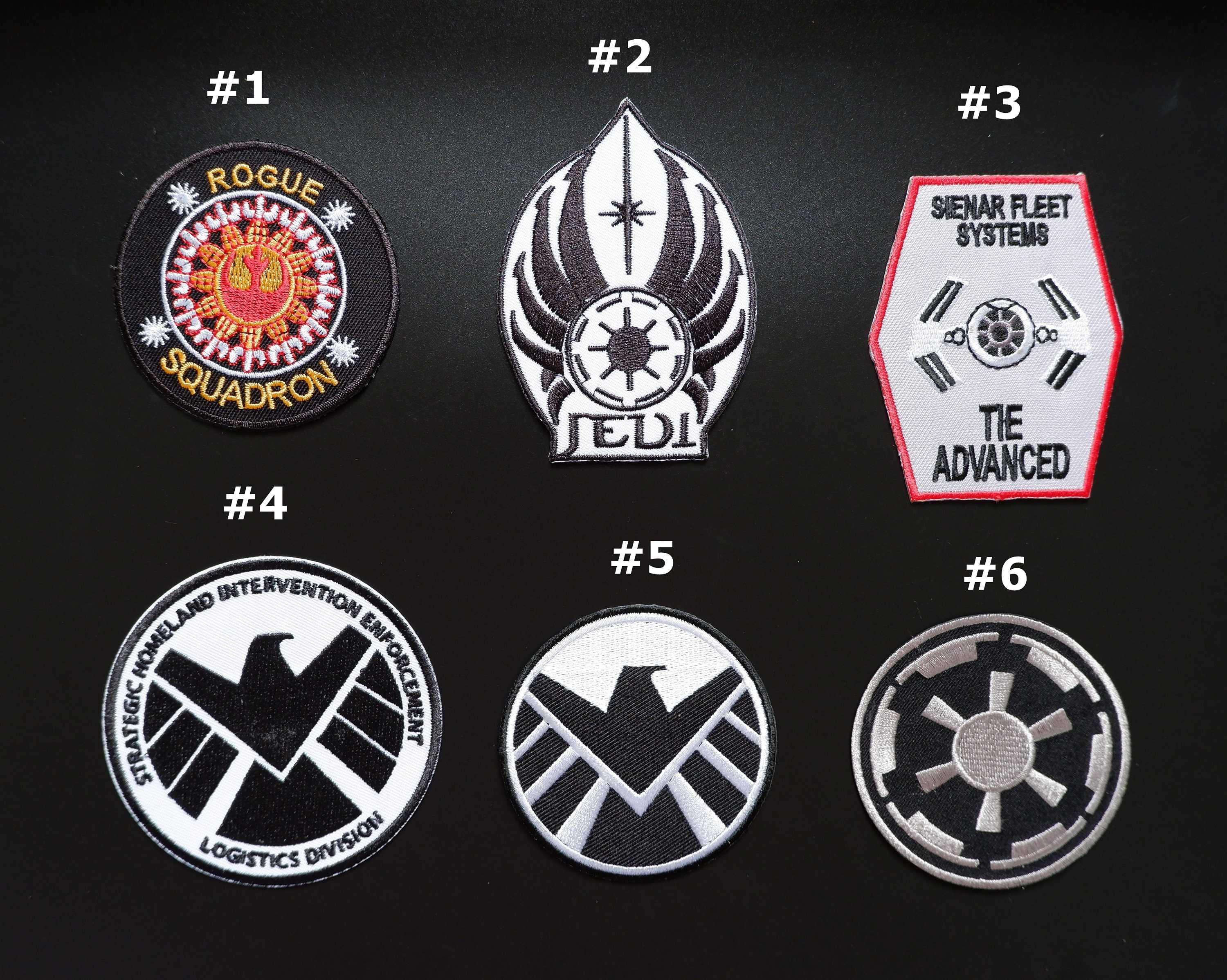 Imperial Stormtrooper Star Wars Iron On Patches Sew | Etsy