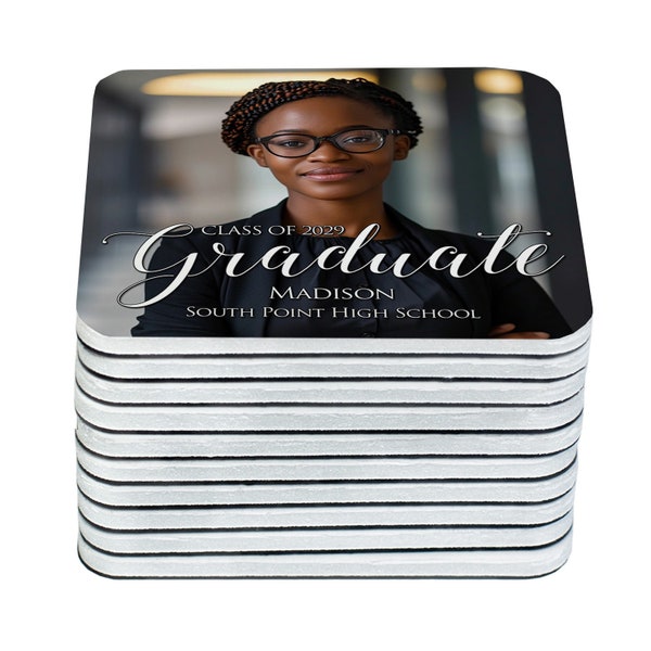 Graduation Magnets Class of 2024 Custom Personalized Photo Graduate ...