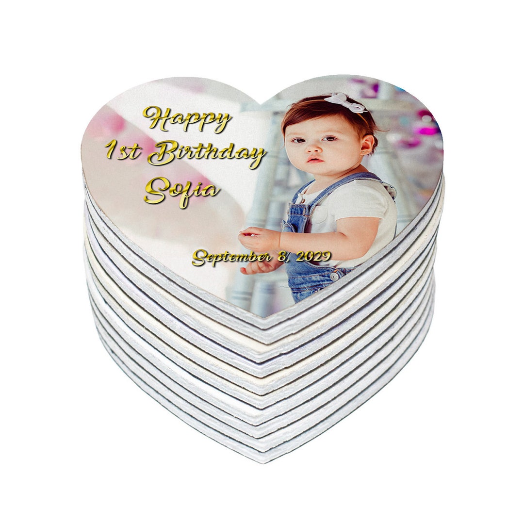 Birthday Magnets Party Favor Magnet Personalized Photo Guest Gift - Etsy