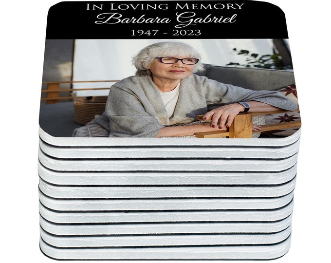 Memorial Magnets Favors Funeral in Loving Memory Loved One Gifts for ...