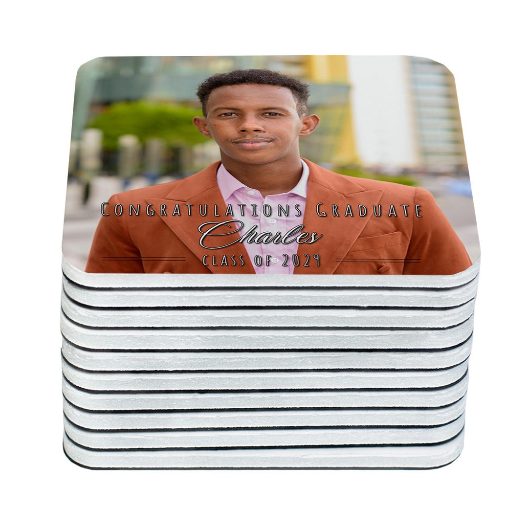 Graduation Magnets Custom Personalized Photo Graduate Party Favors ...