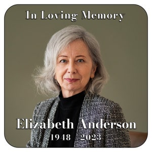 Memorial Magnets Favors Funeral in Loving Memory Loved One Gifts for ...