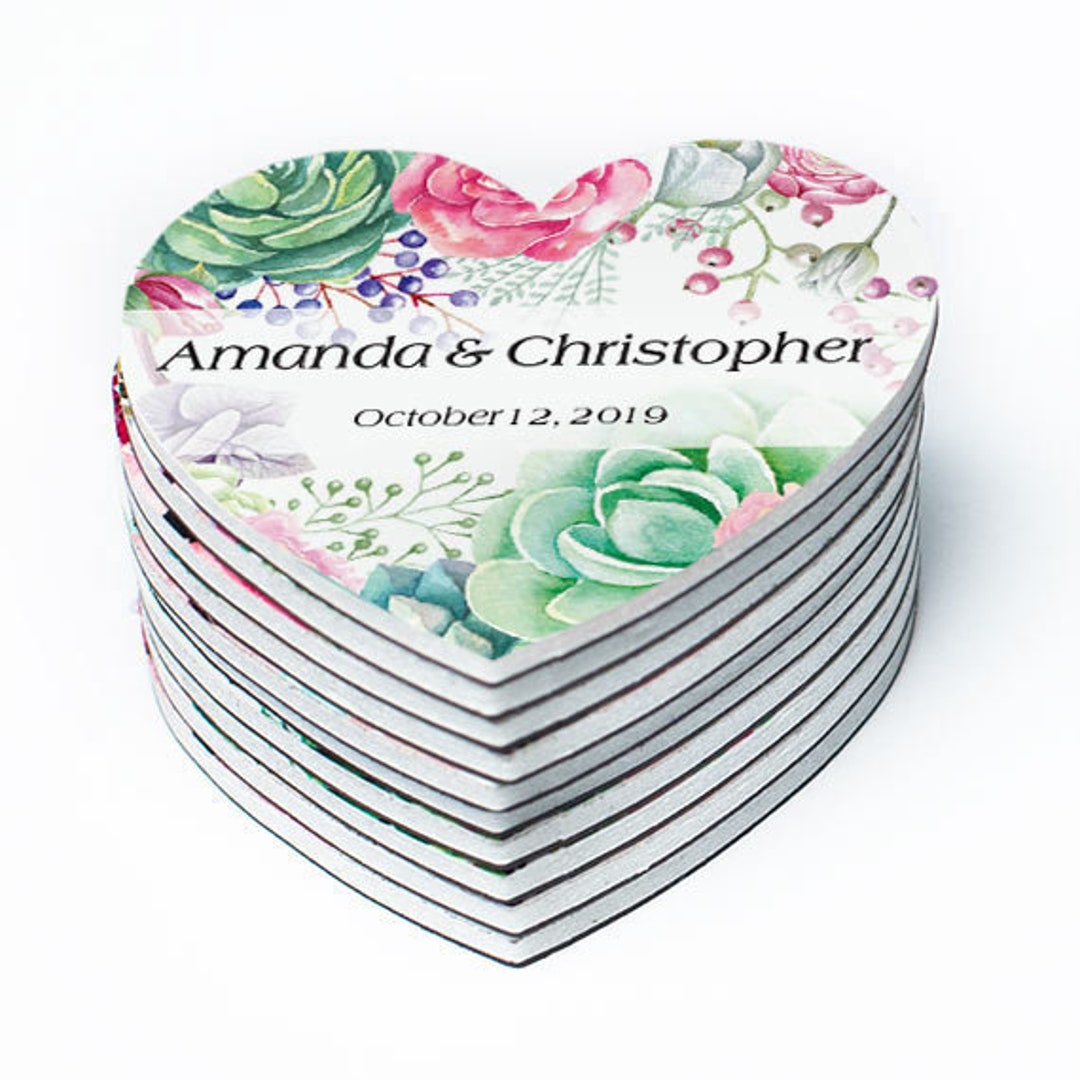 Thank You Gift, Thank You Magnets, Wedding Magnets - Etsy