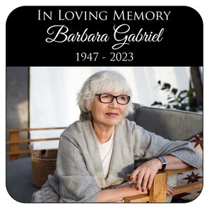 Celebration of Life Memorial Magnets in Loving Memory Magnets Loss ...