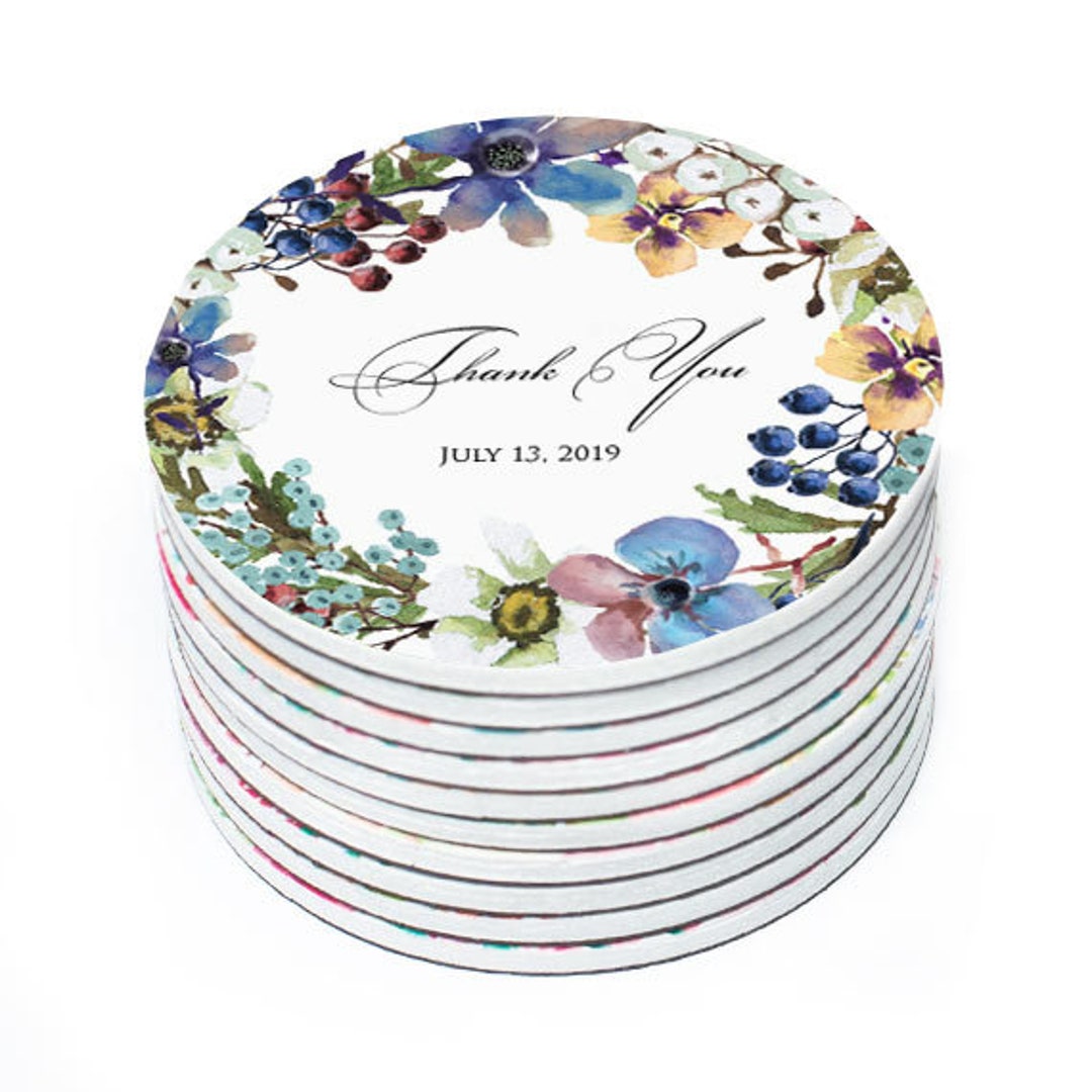Wedding Magnets, Thank You Magnets, Personalized Wedding Favors - Etsy