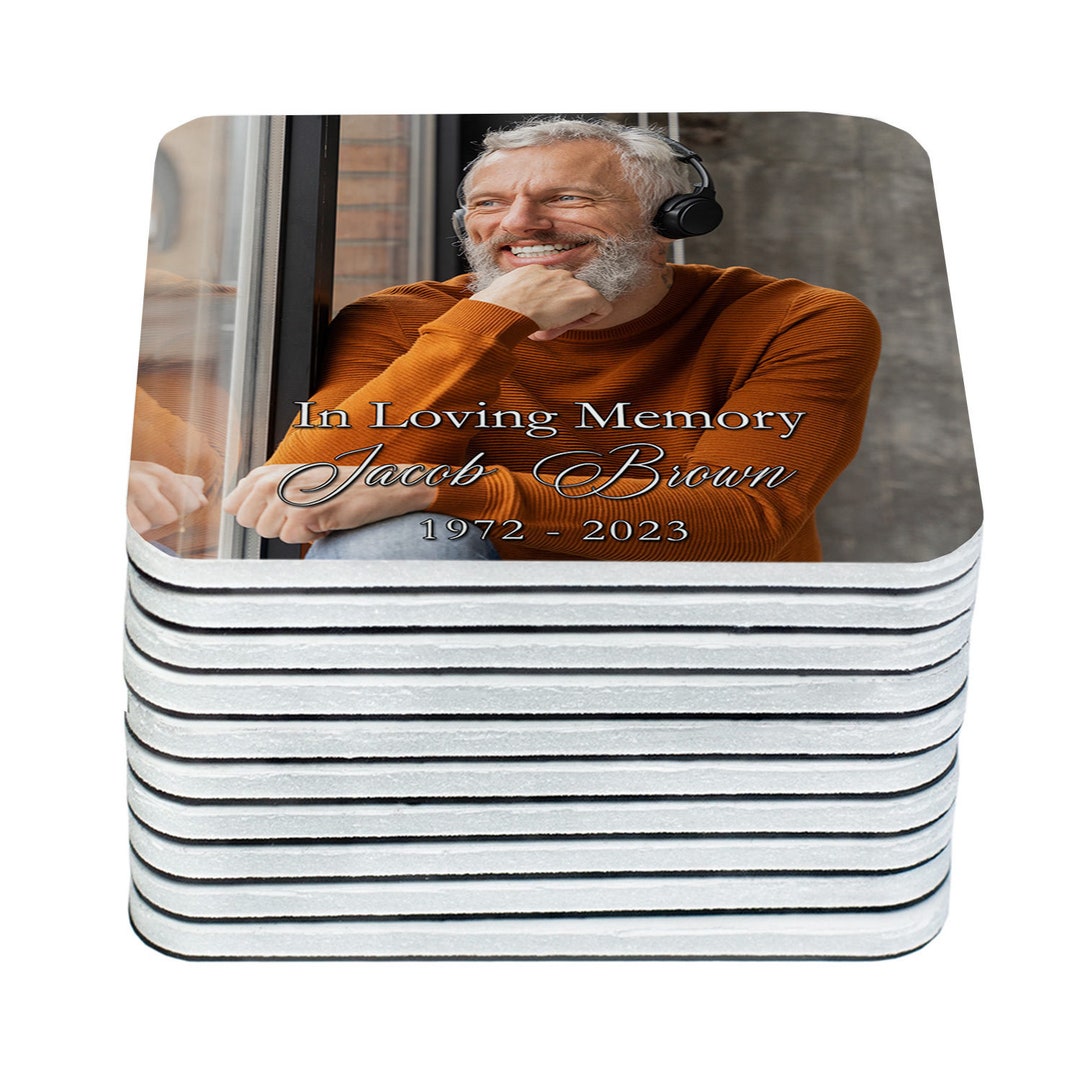 In Loving Memory Memorial Magnets Loss Loved One Gifts for Your Guests ...