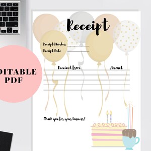 Event Planning Invoice Template, Receipt Template, Quotation Form and ...