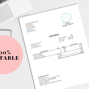 Excel Invoice Template Bundle, Excel Receipt Template and Excel Order ...