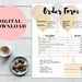 Event Planning Order Form Template, Editable PDF Download - Party ...