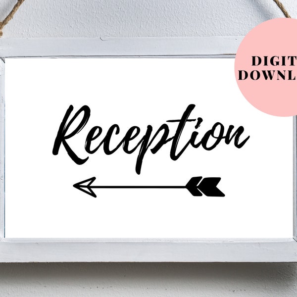 Reception Signs - Etsy