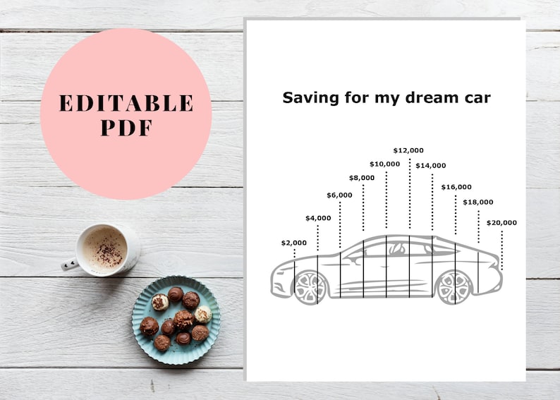Printable Car Loan Payoff Tracker, Printable Car Savings Tracker ...