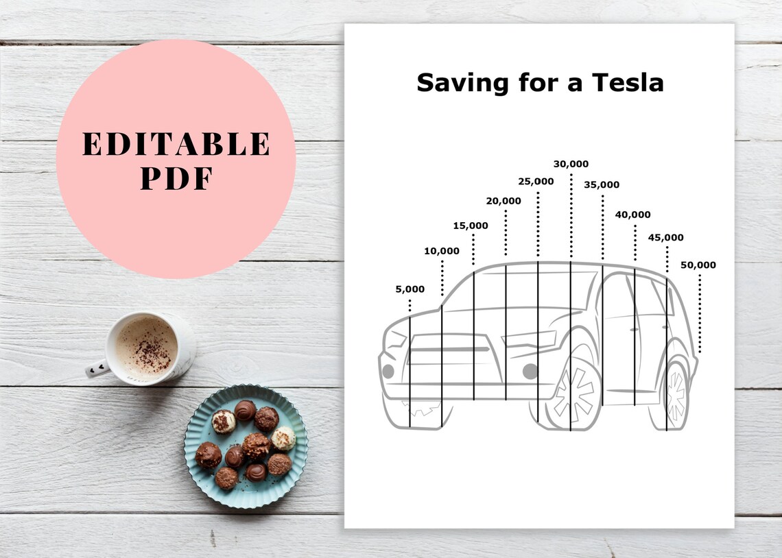 Printable Car Loan Payoff Tracker Bundle, Printable Car Savings Goal ...