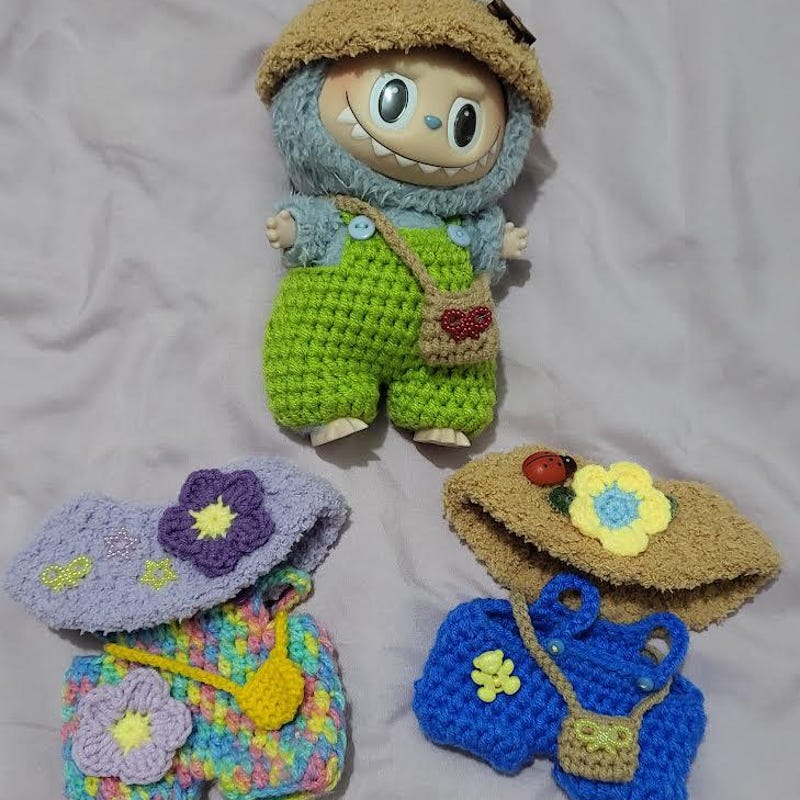 Crochet Patterns for Labubu - Etsy