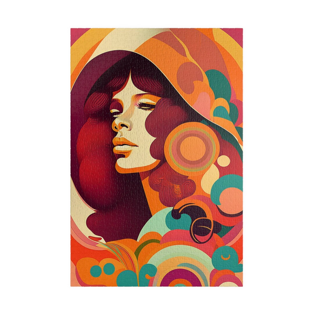 70s Fashion IV Jigsaw Puzzle - Etsy