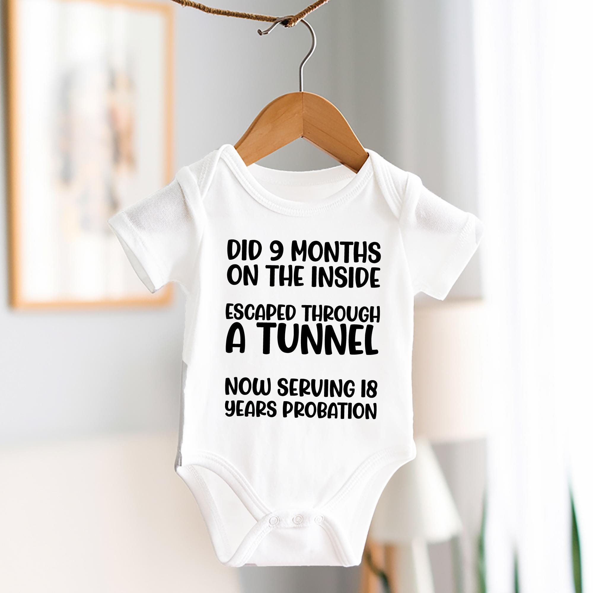 Funny Baby Vest Held Captive for 9 Months Newborn Outfit - Etsy UK