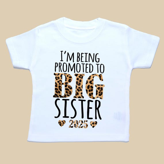 Camisetas Para Anunciar El Nacimiento De Una Hermana Mayor