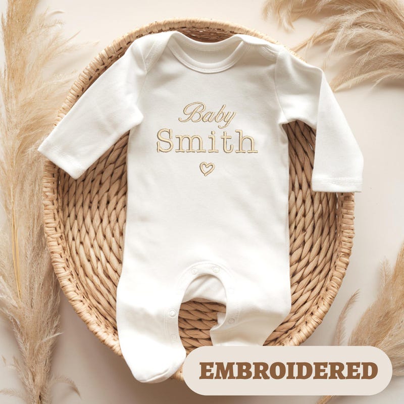 Personalised Baby Grow - Etsy UK