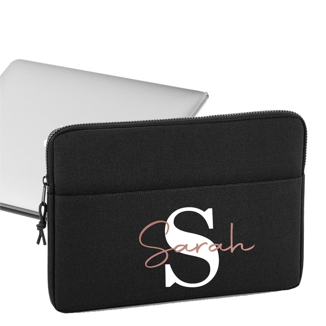 Personalized Name and Initials Laptop Case , Monogram Laptop, Custom ...