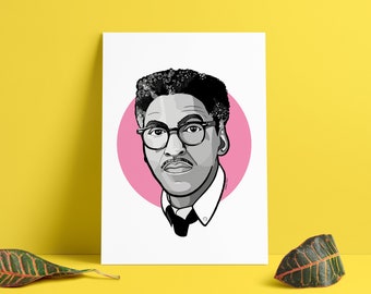 Bayard Rustin Poster | Etsy