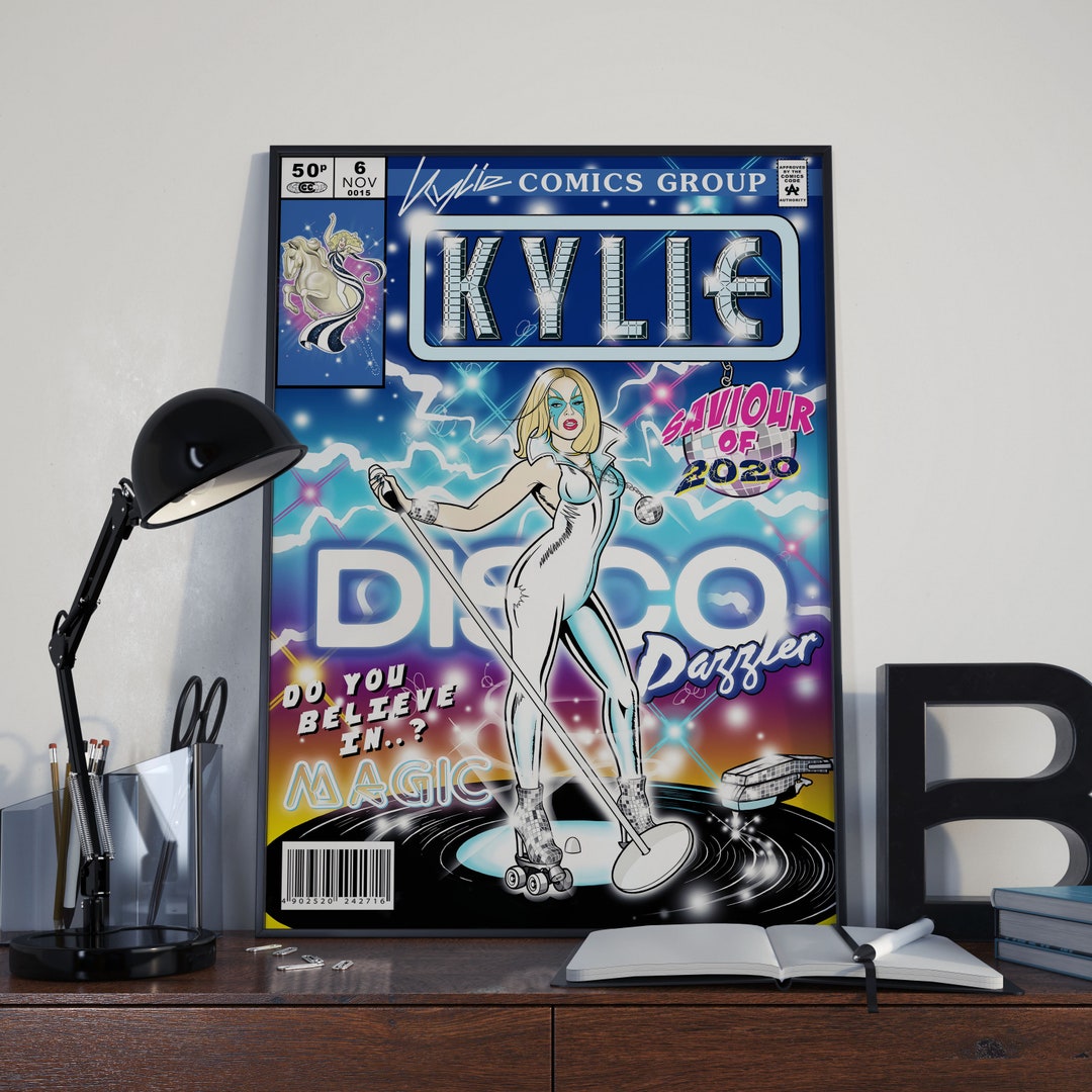 Kylie Dazzler Comic Cover - Etsy