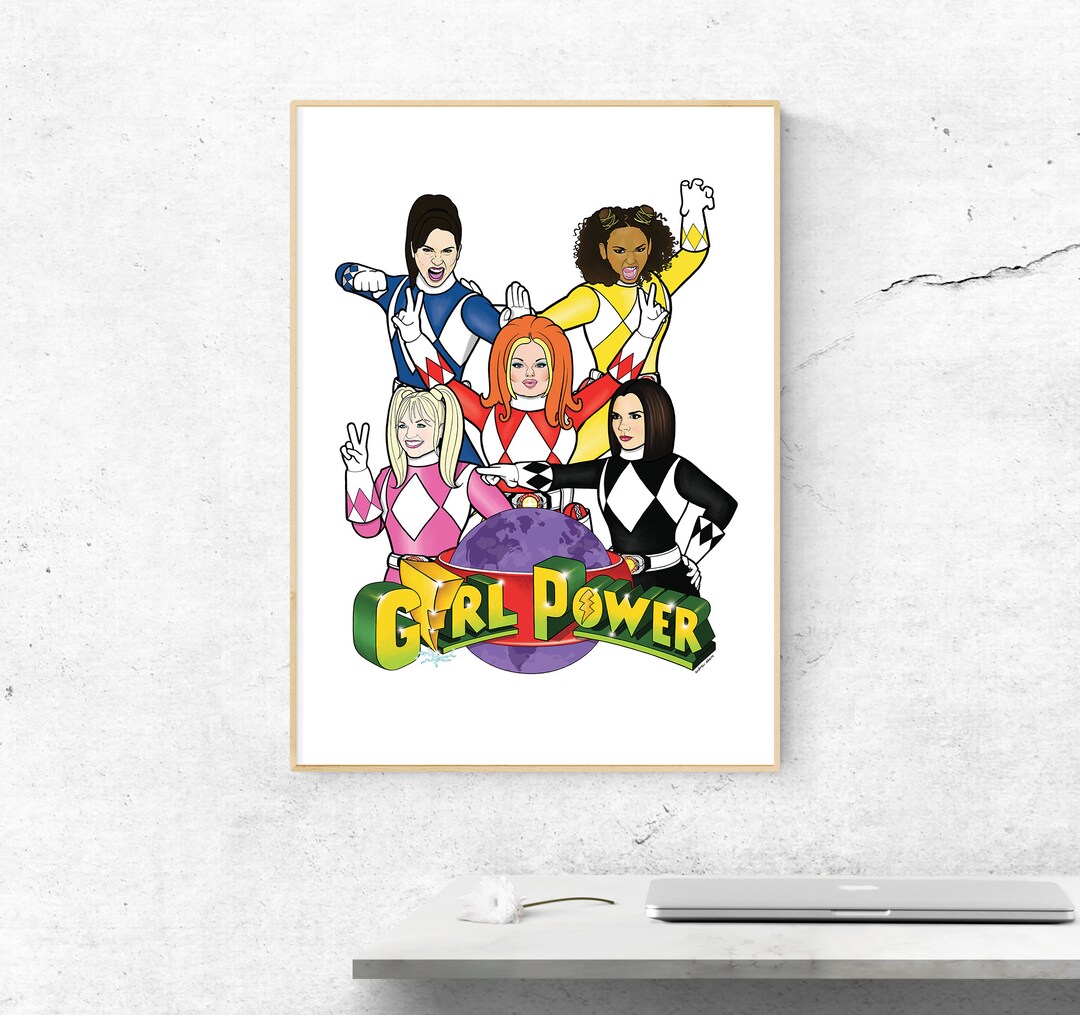 Girl Power Rangers - Etsy