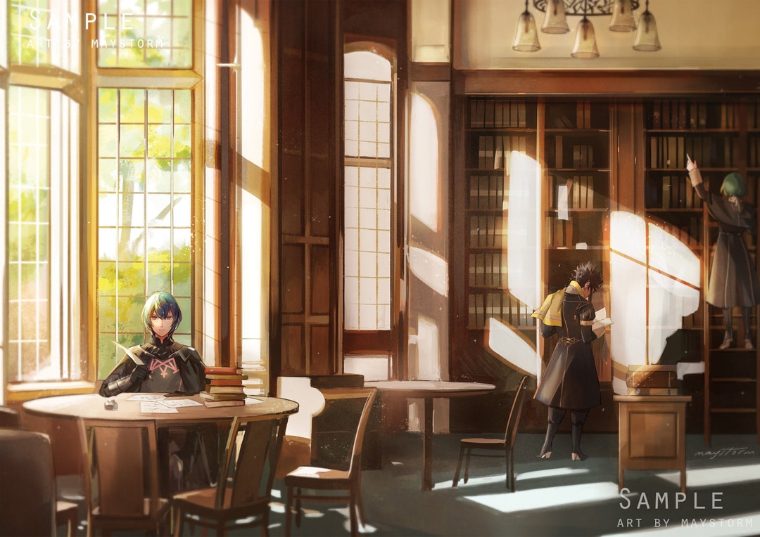 FE3H Professor 11 X 16 A3 Anime Art Poster Print - Etsy