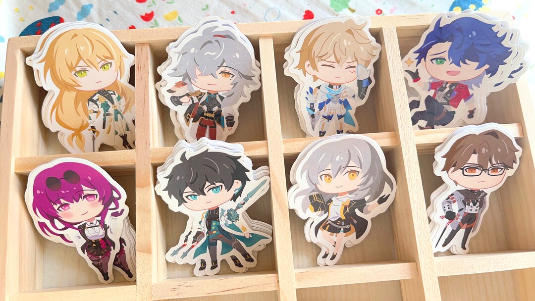 Honkai Star Rail 2.5 Stickers HSR Anime Stickers Journal Laptop Sticker ...