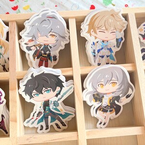 Honkai Star Rail 2.5 Stickers HSR Anime Stickers Journal Laptop Sticker ...