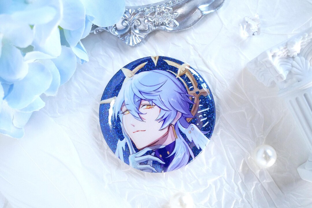 Honkai Star Rail Sunday Glitter Pin Badge - Sunday HSR - Anime Pin ...