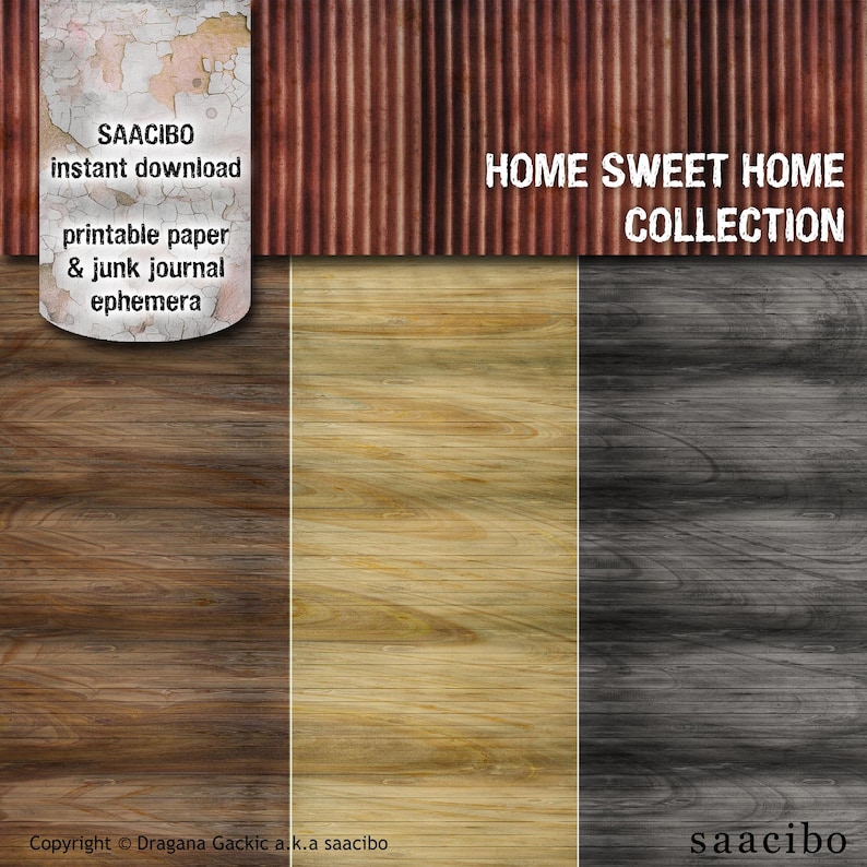 Home Sweet Home Collection - A4 and Letter Format (digital Download) - Etsy