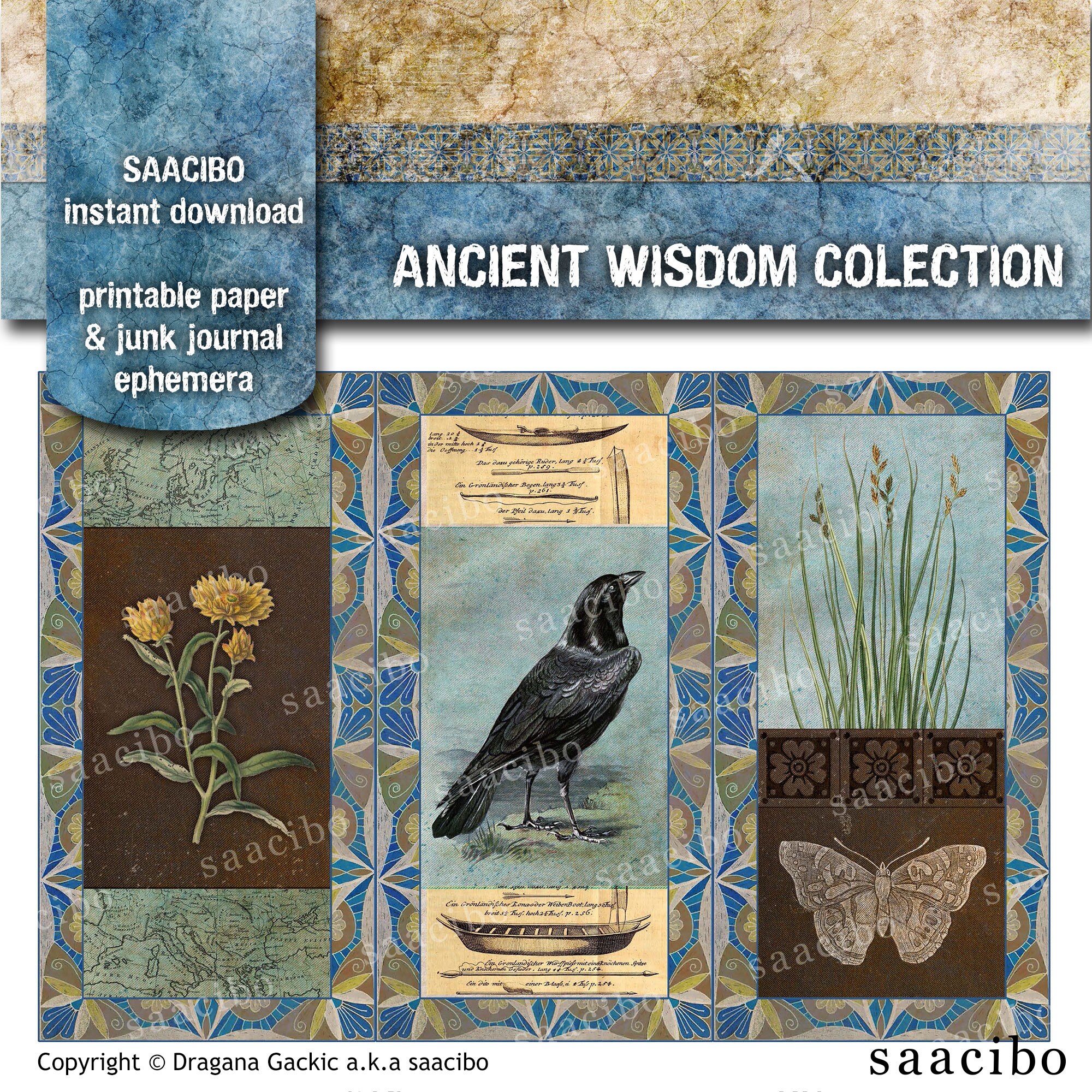 Ancient Wisdom Collection Printable Images Instant Download - Etsy