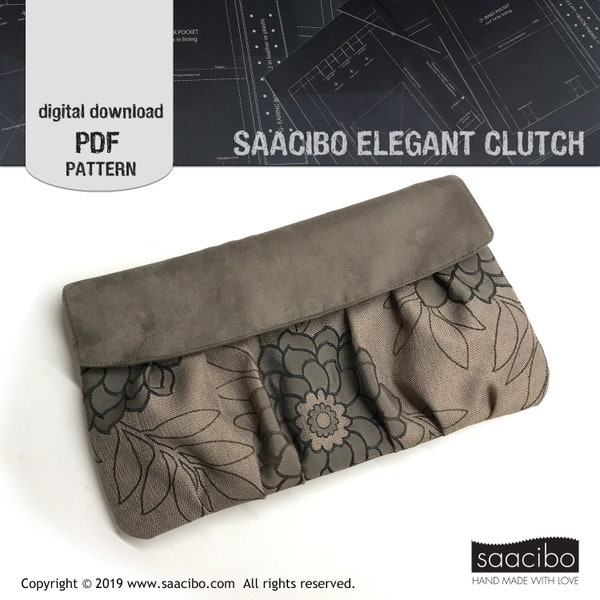 Clutch Purse Pattern - Etsy