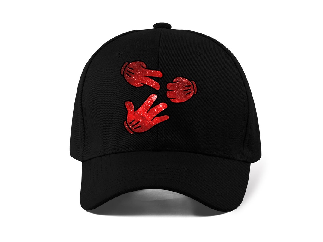 Rock Paper Scissors Cosmic Hands Unisex DTF Printed Logo Baseball Cap ...