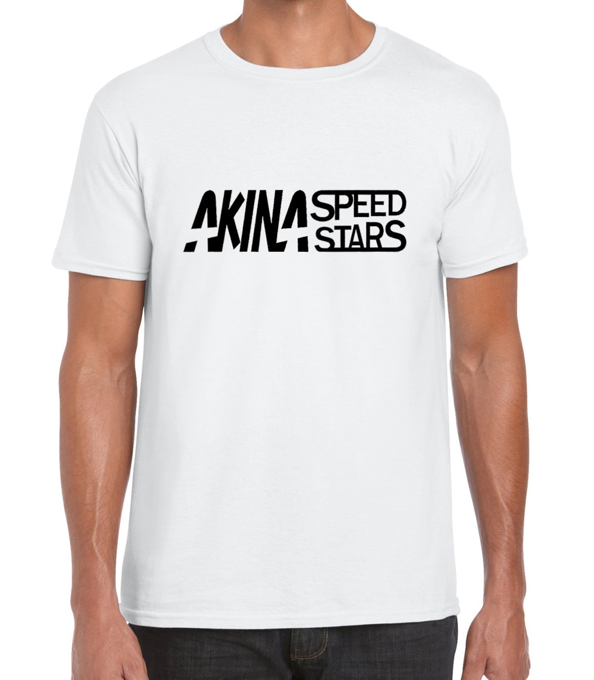 Akina Speed Stars Initial D Anime Printed Cotton T-shirt Top Tee Men's ...