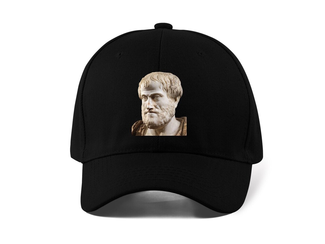 Greek Philosopher Aristotle Unisex DTF Printed Baseball Cap Dad Hat ...
