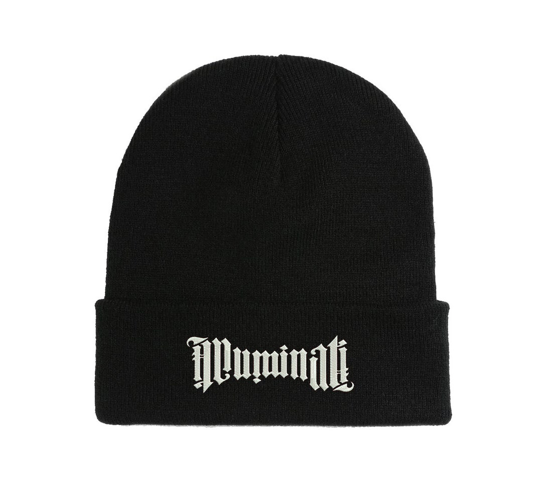 Illuminati Ambigram Logo Embroidered Beanie Hat Winter Autumn Cap ...