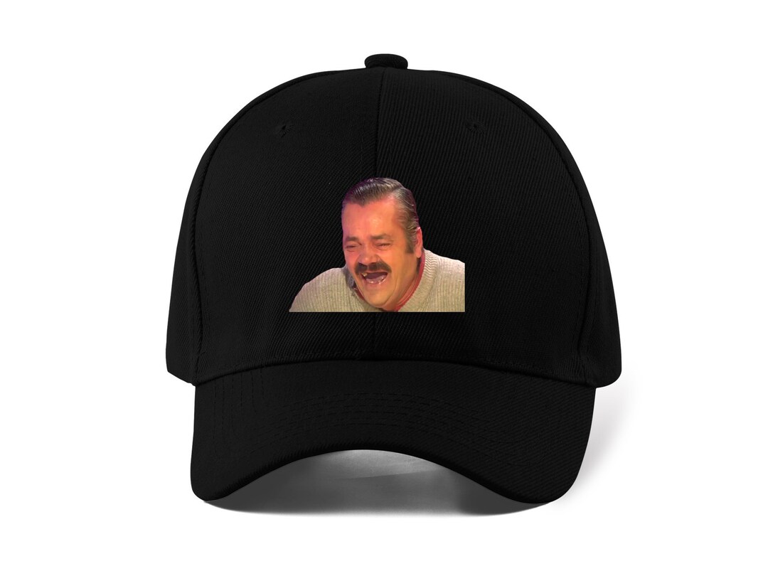 El Risitas Meme Laughing Man DTF Printed Unisex Baseball Cap Dad Hat ...