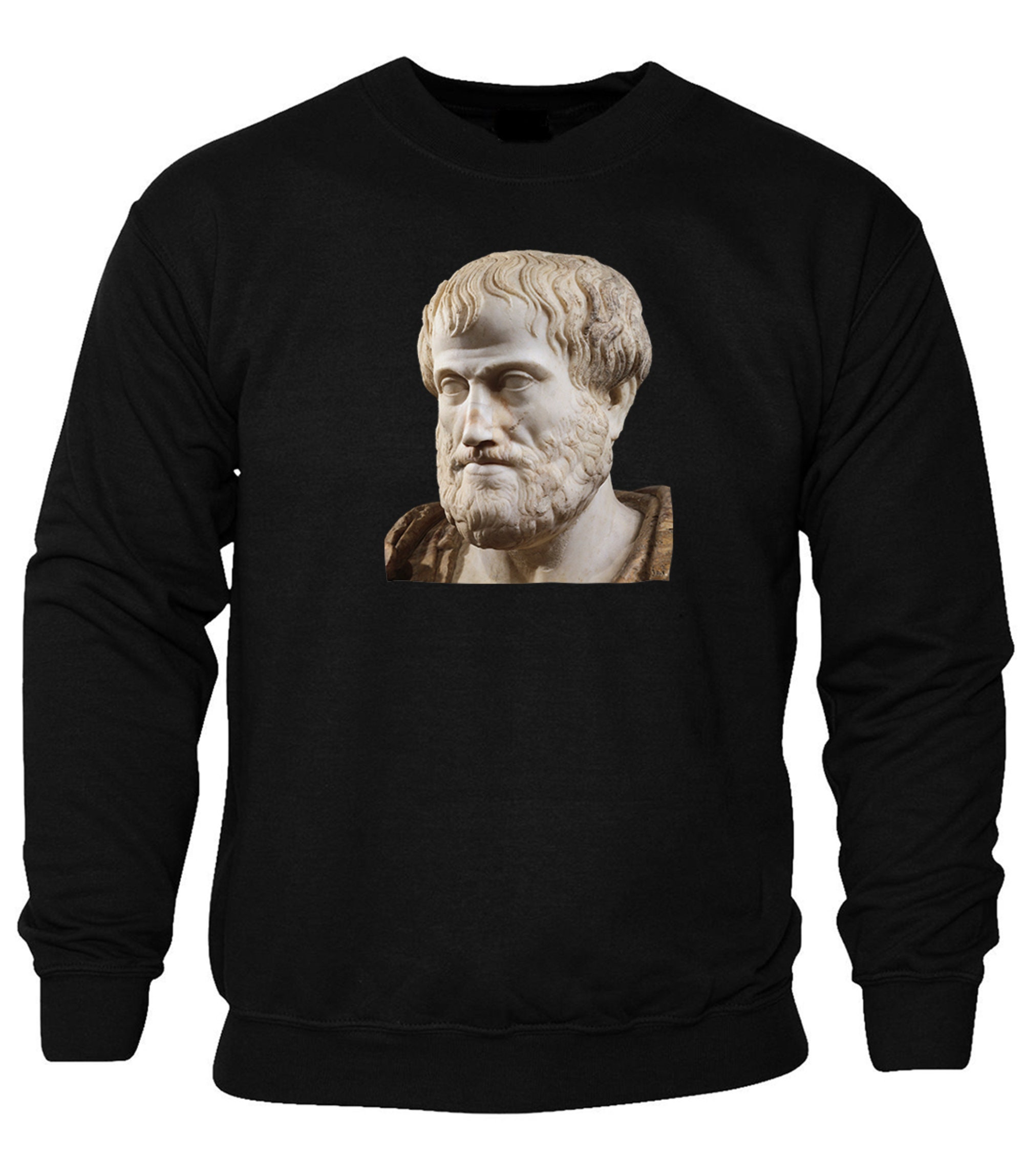 Greek Philosopher Aristotle Logo Unisex Men's Cotton Trendy Printed ...