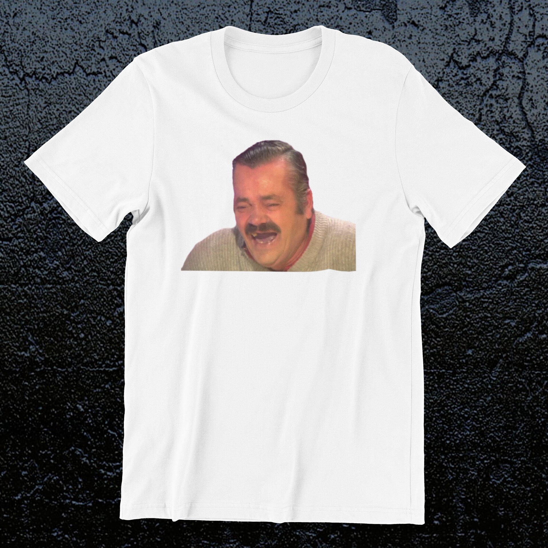 El Risitas Meme Laughing Man Printed Cotton T-shirt Top Tee Men's Women ...