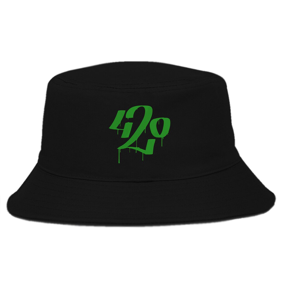 420 Dripping Grafitti Weed Cannabis Recycled Polymers Breathable Bucket ...