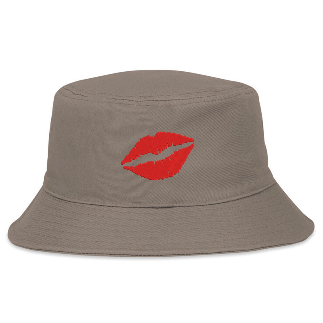 Lips Kiss Logo Funny Premium Quality Recycled Polymers Breathable ...
