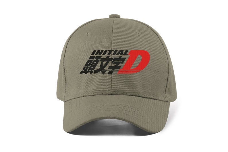 Initial D Anime Manga Logo Embroidered Baseball Cap Dad Hat Sport Cap ...