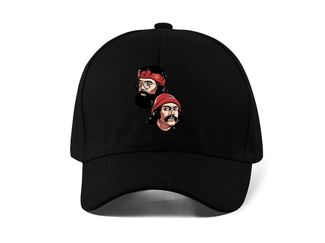 Cheech and Chong Retro Unisex DTF Printed Logo Baseball Cap Dad Hat ...