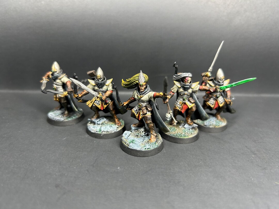 Professionally Painted High Elves Shadow Warriors Warband - Etsy Canada