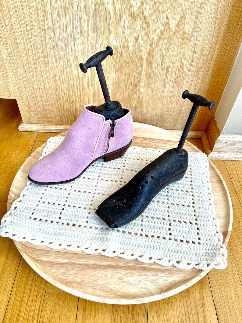 Rare Vintage Cobbler's Heavy Cast Iron Shoe Stretchers - Etsy
