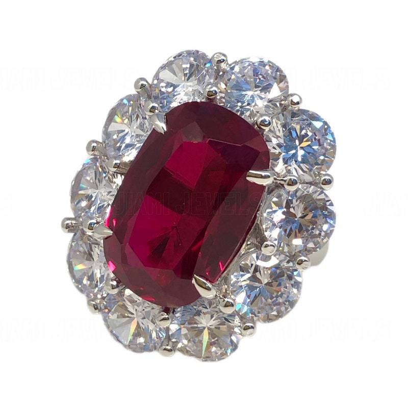 Large Ruby Ring - Etsy