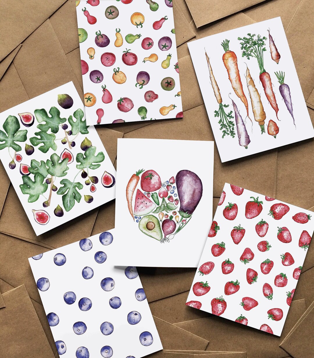 Garden Cards Box Set, Greeting Cards, Assorted Box Set, Stationery ...