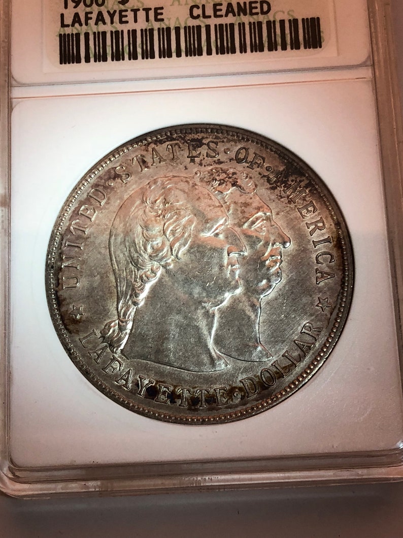 1900 Lafayette Commemorative Dollar NGC AU50 - Etsy