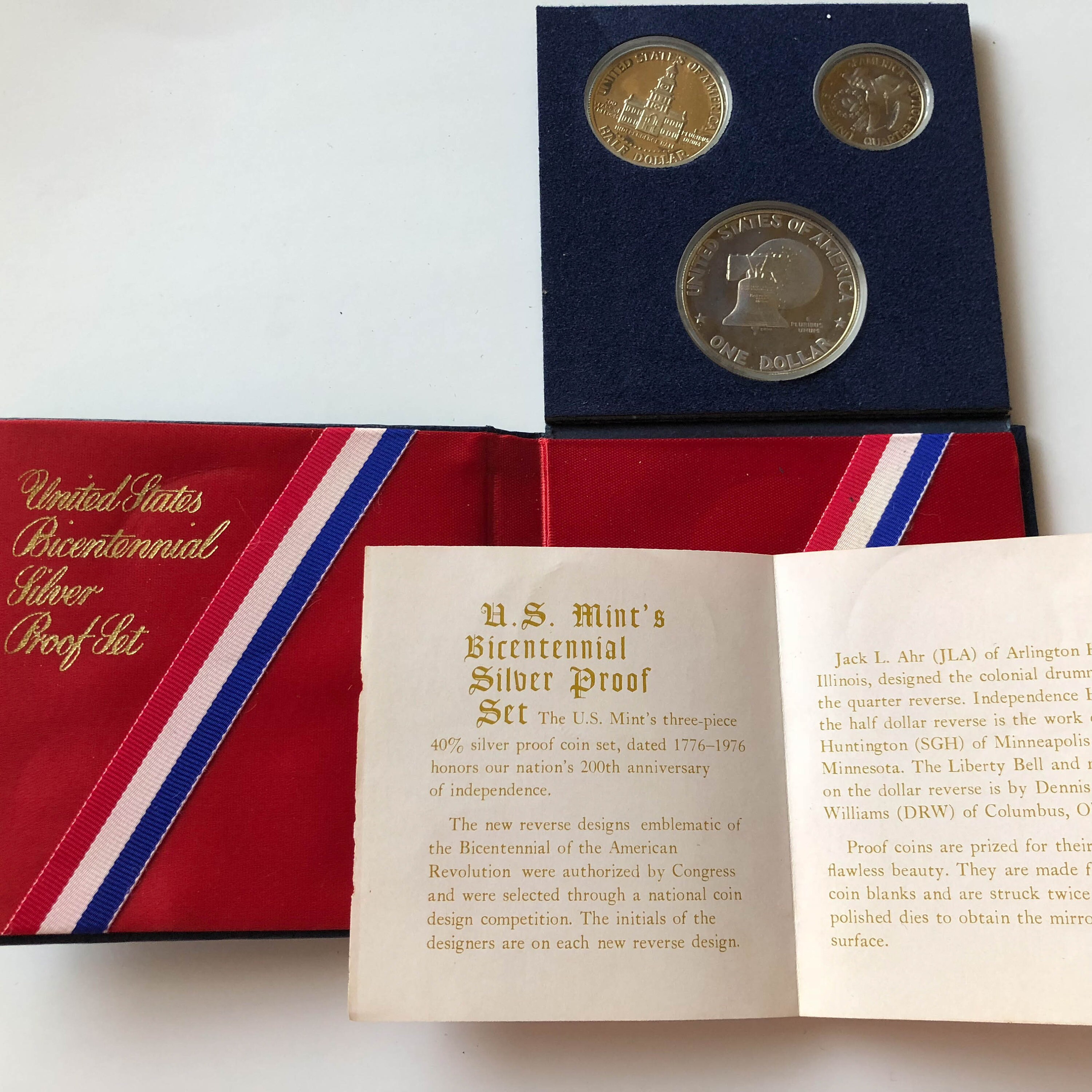 Bicentennial 1776-1976-S Silver Proof Commemorative Set - Etsy